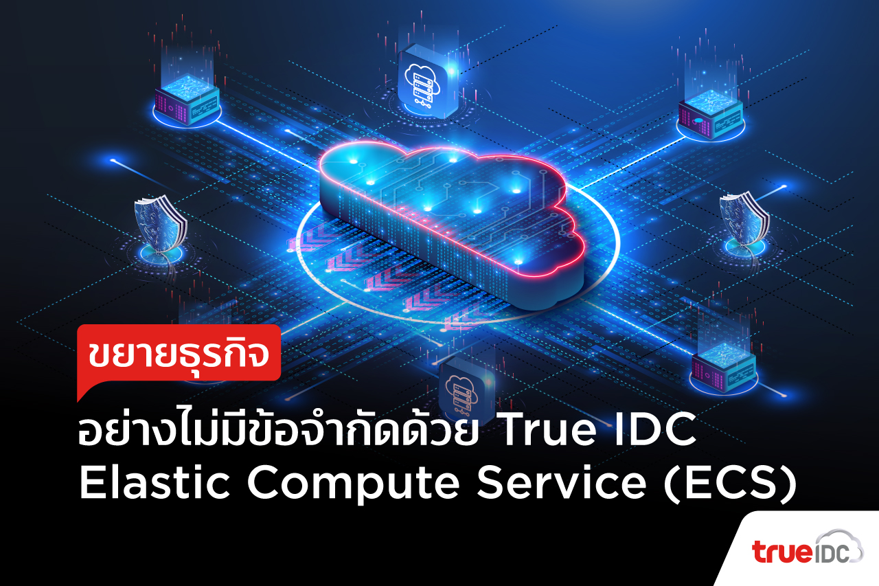 ขยายธุรกิจอย่างไม่มีข้อจำกัดด้วย True IDC Elastic Compute Service (ECS)